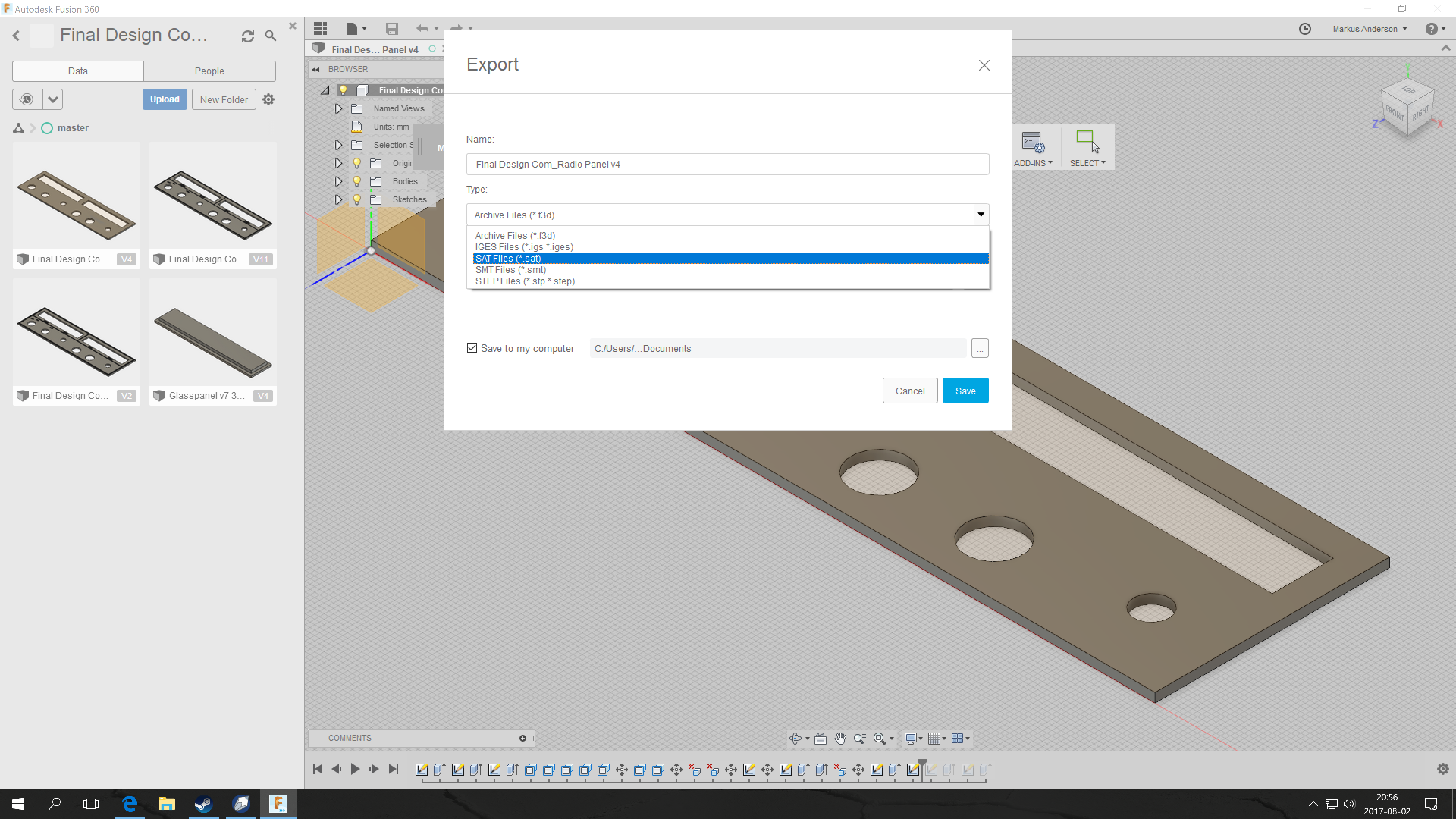Export design to Corel Draw to a laser engraver..... - Autodesk Community