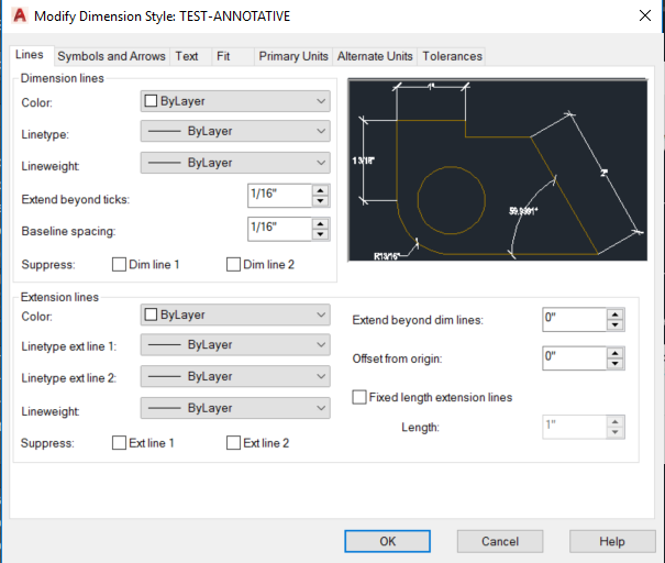 Solved: AutoCAD - trying to adjust dimension Jog - Autodesk Community