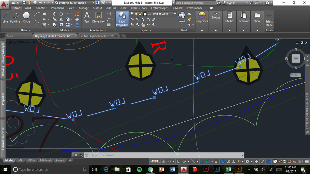 Solved: Linetype is backwards and upside down - Autodesk Community