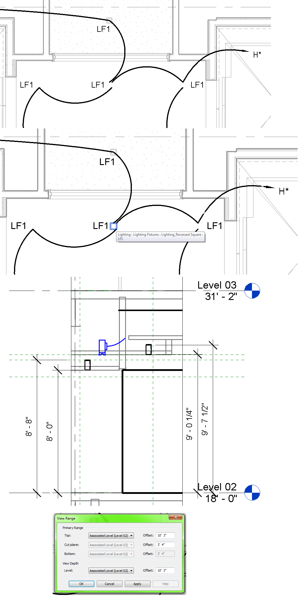 Light fixtures copied from linked model not showing up.... - Autodesk Community