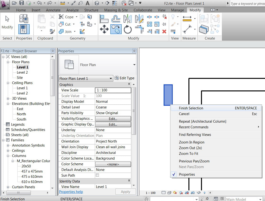 “Right click customization” in Revit, - Autodesk Community