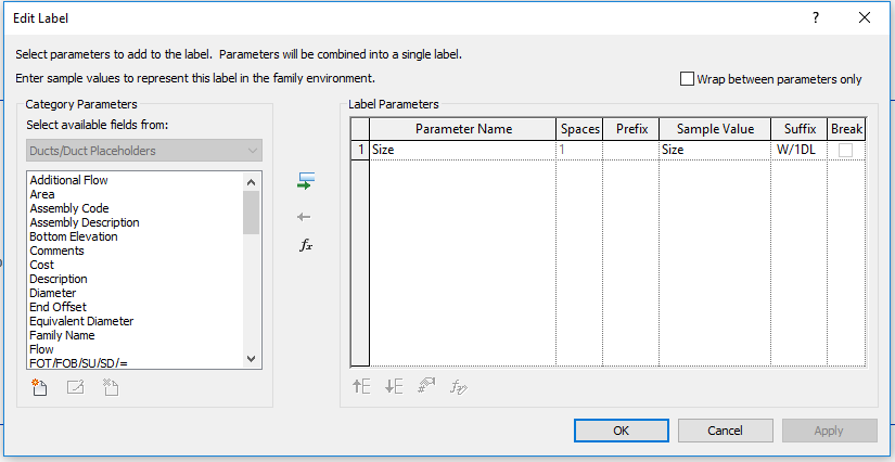 Duct size tags - Autodesk Community