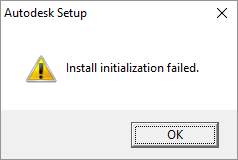 Solved: AutoCAD 2007: Software center/regular install "Install initialization failed" - Autodesk ...
