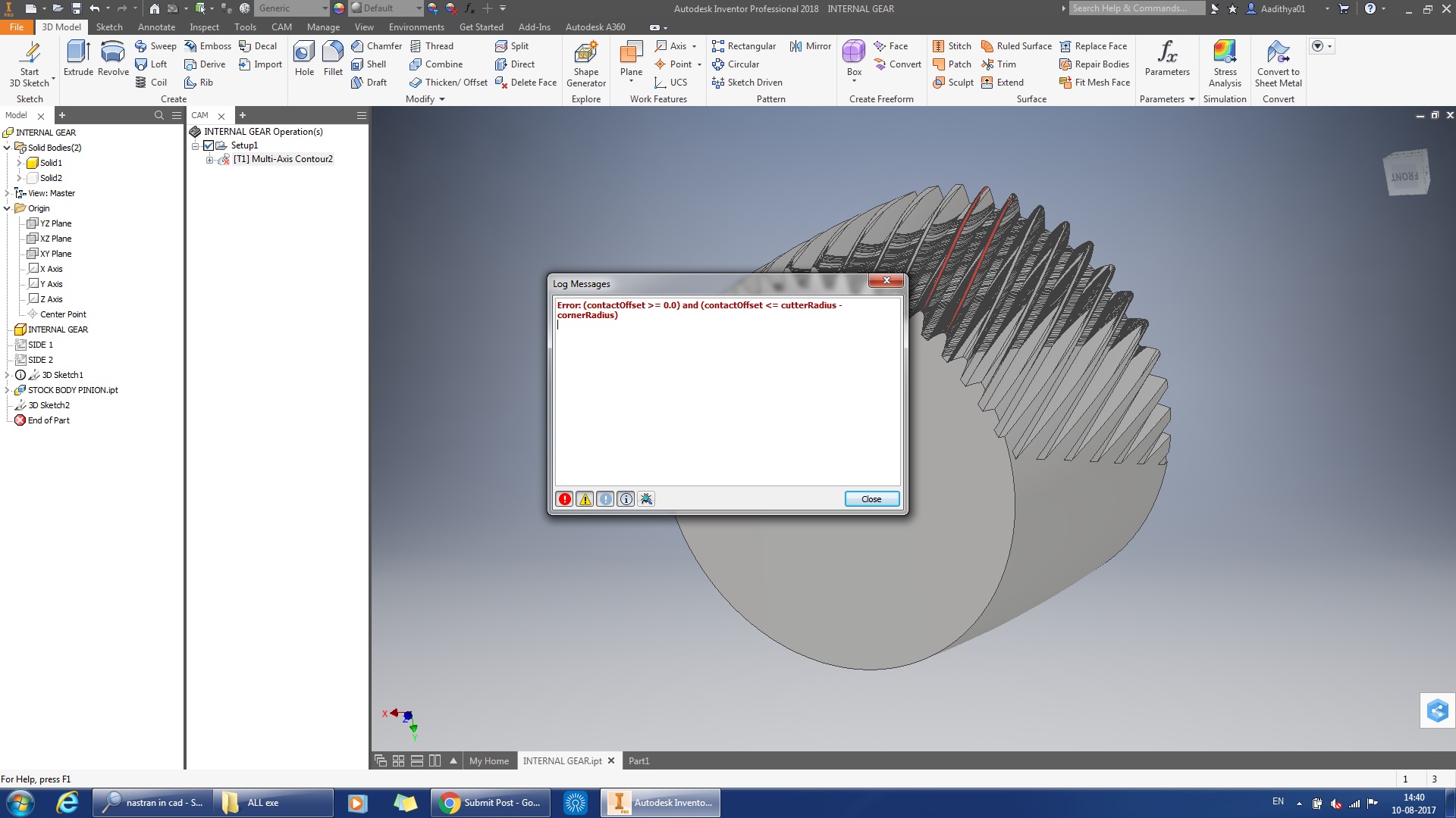 `Error: (contactOffset >= 0.0) and (contactOffset