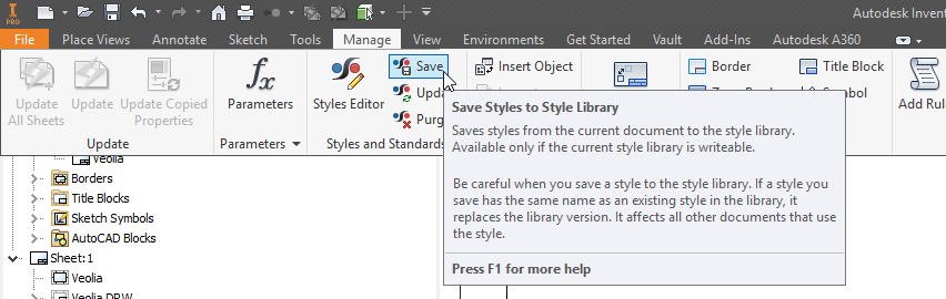 Solved: Template setting using style editor. - Autodesk Community