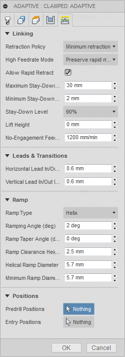 3D Adaptive: Adjusting safe distance for minimum retraction? - Autodesk Community