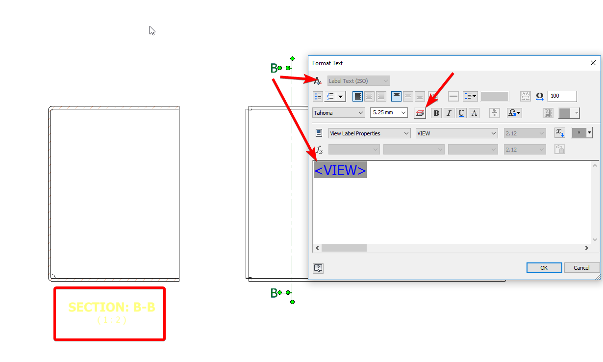 Section View (change label) - Autodesk Community