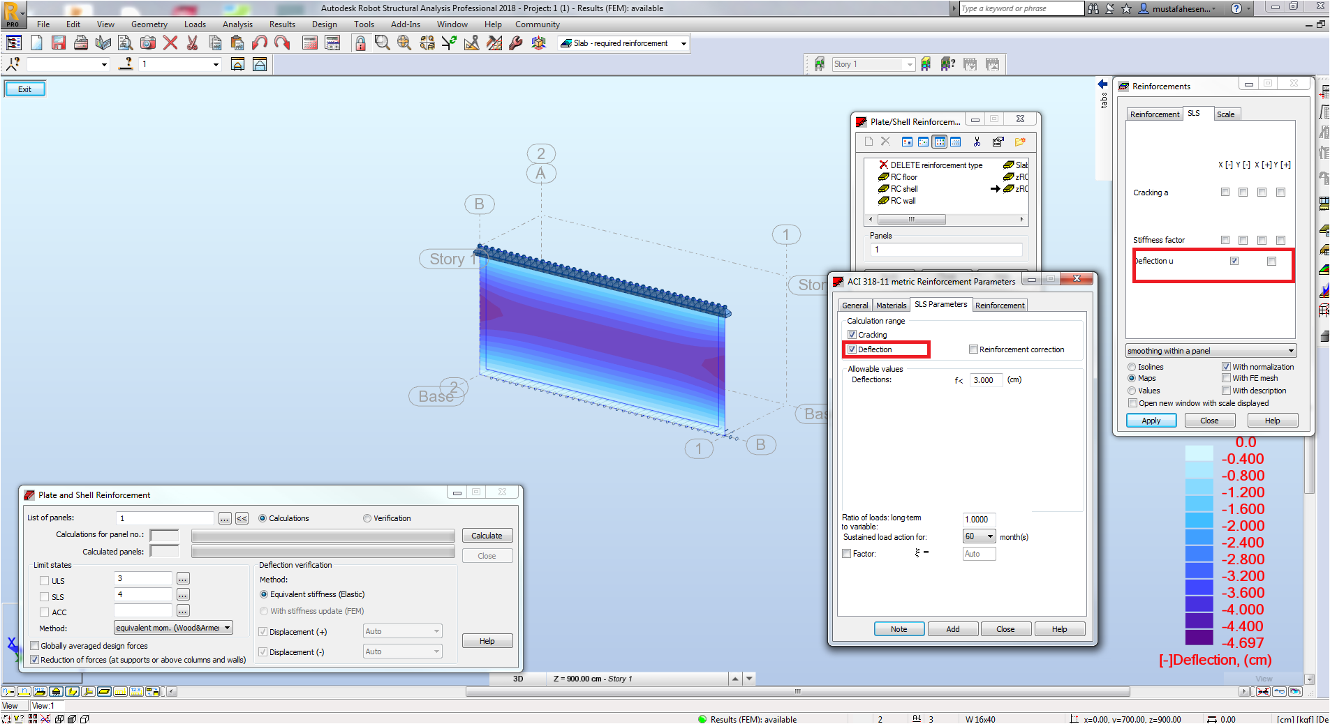 Solved: Out of plan cracked wall deflection - Autodesk Community