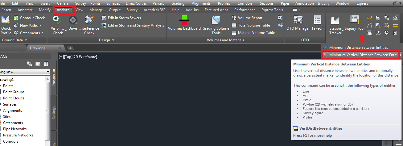 Autolocate Minimal/Maximal difference between profile lines - Autodesk ...