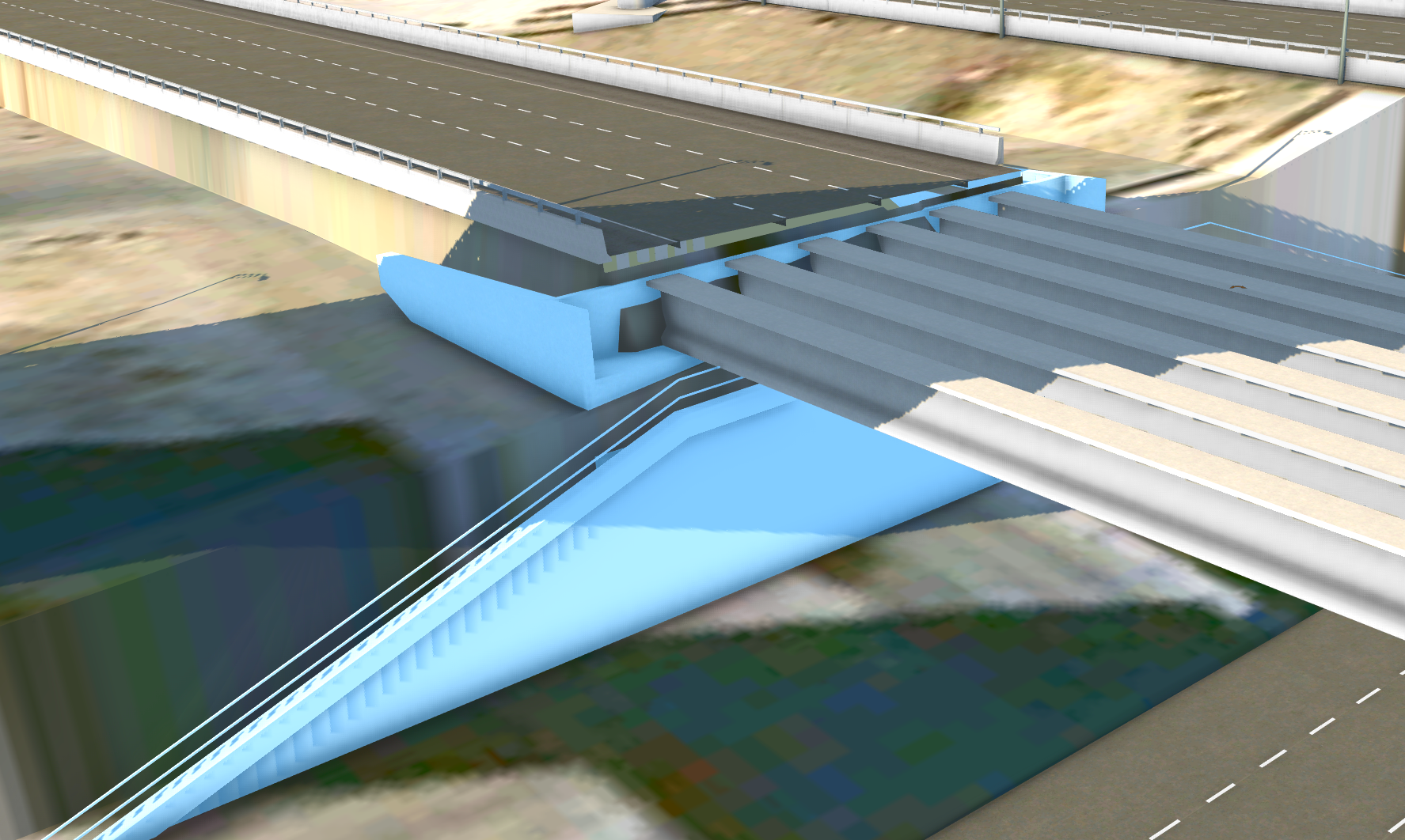 Bridge Retaining Wall