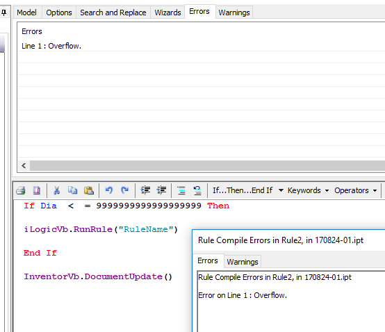 Solved: run a rule when a parameter change - Autodesk Community