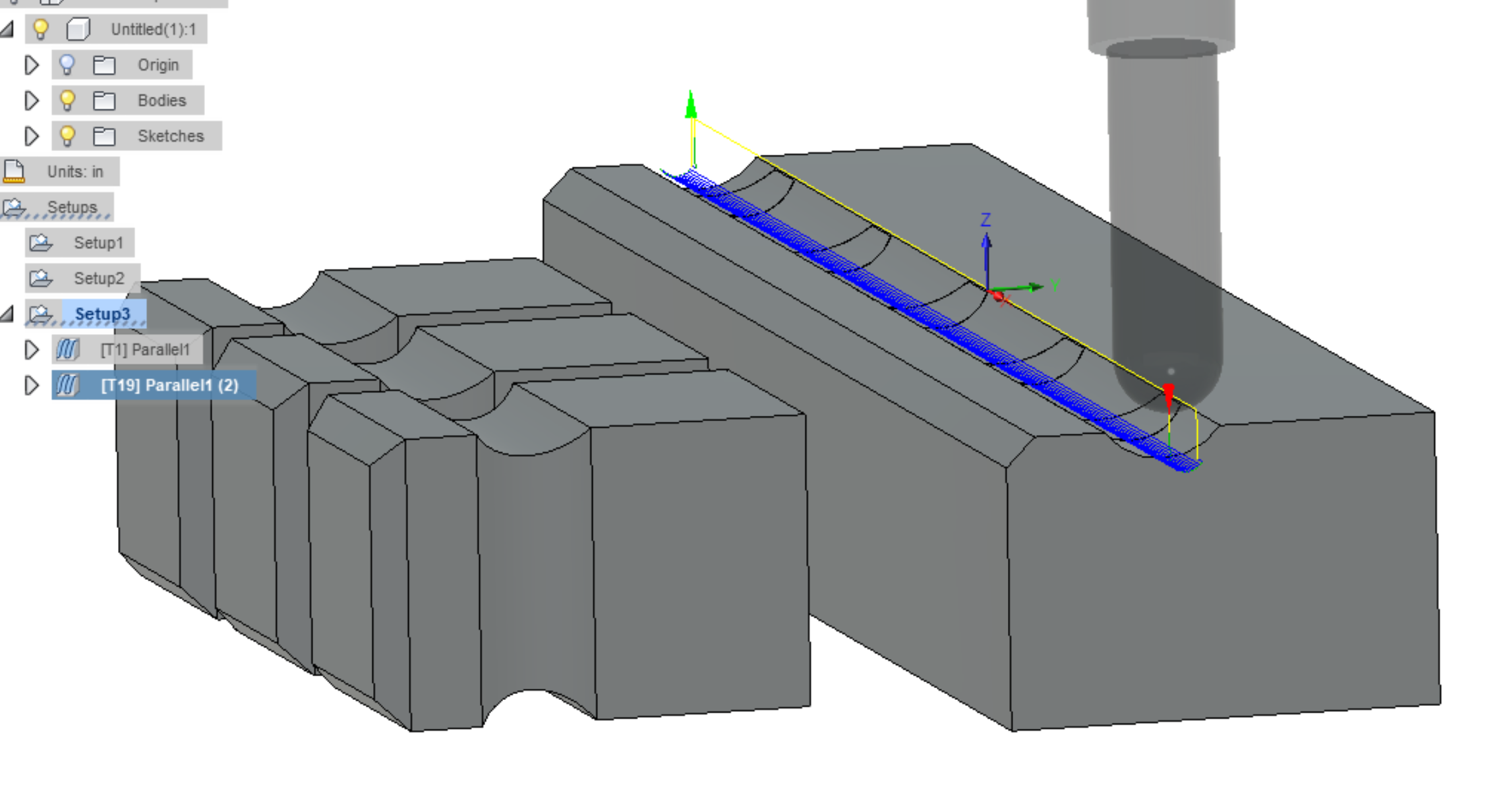 Cut half round groove - Autodesk Community