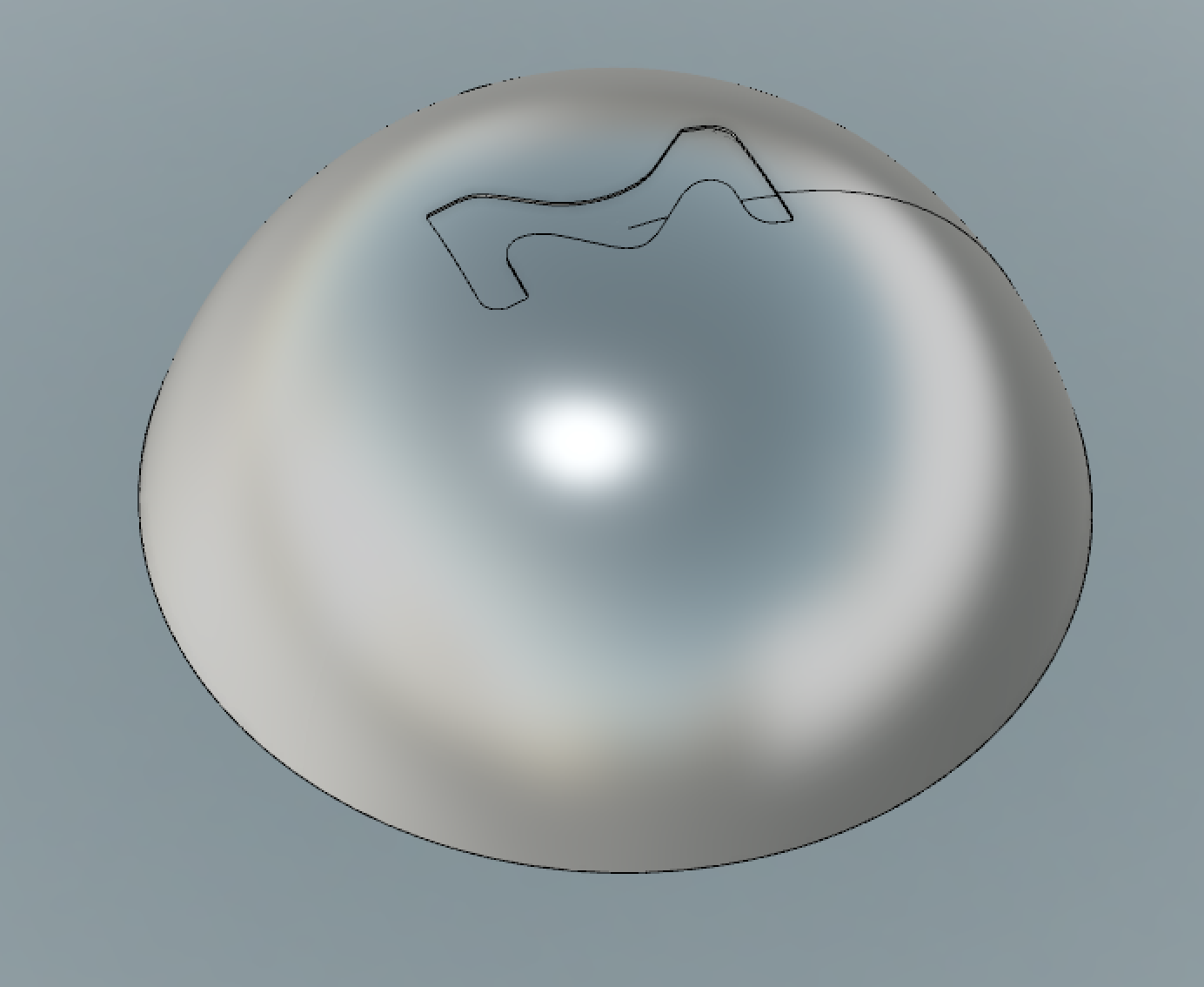 Solved: Carve letter on mesh - Autodesk Community