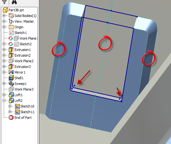 Solved: Loft command not working for a cut?? Any suggestions - Autodesk Community