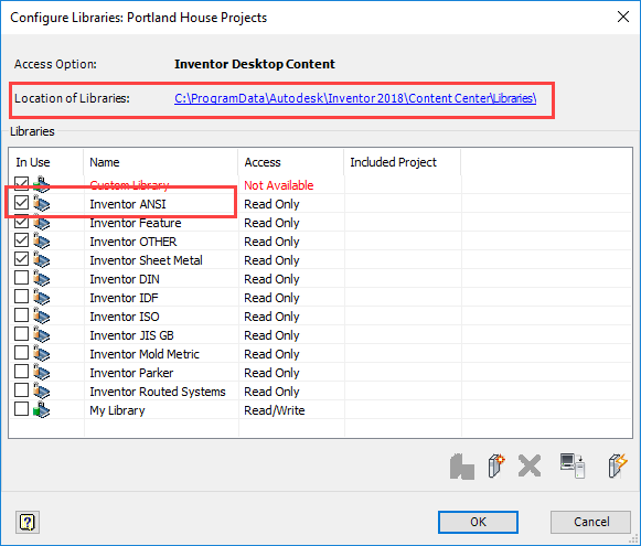 Help setting up content center. - Autodesk Community