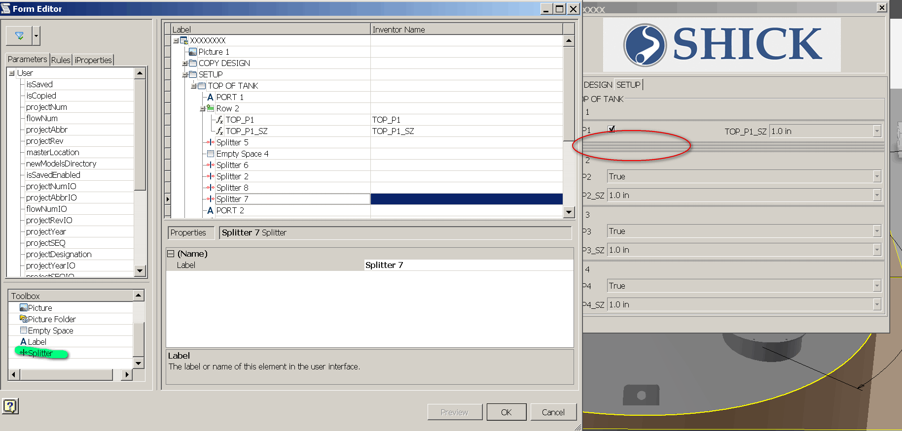 Solved: USER FORM SPLITTER AND EMPTY SPACE - Autodesk Community
