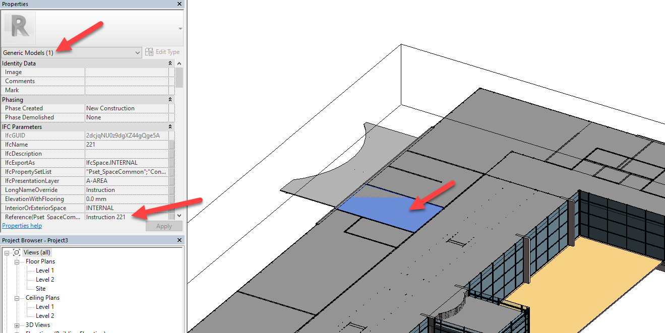 Coordinates Difference Between Ifc Link And Ifc Open Commands Autodesk Community