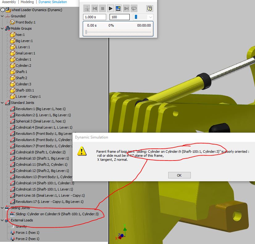 Inventor Dynamic Simulation Joints (User friendly) - Autodesk Community