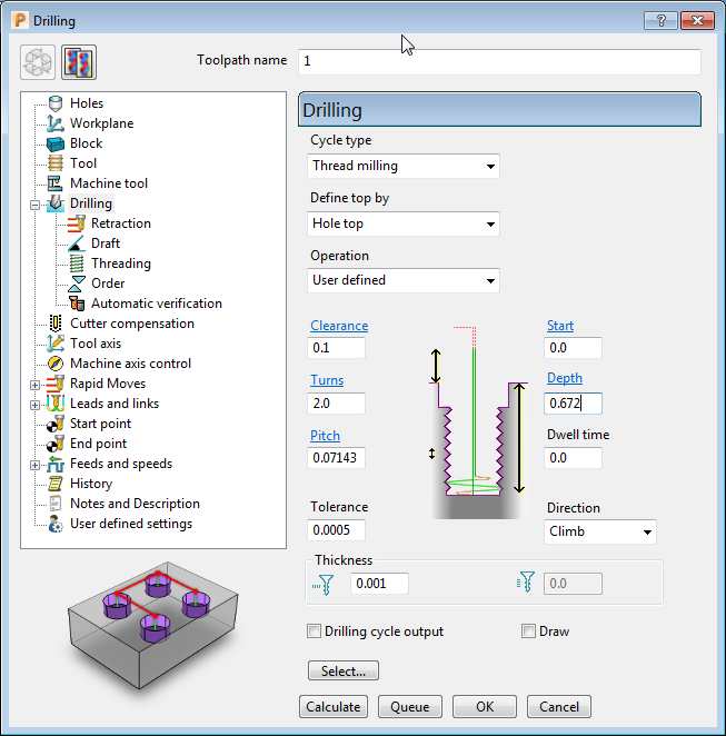 Thread milling - Autodesk Community