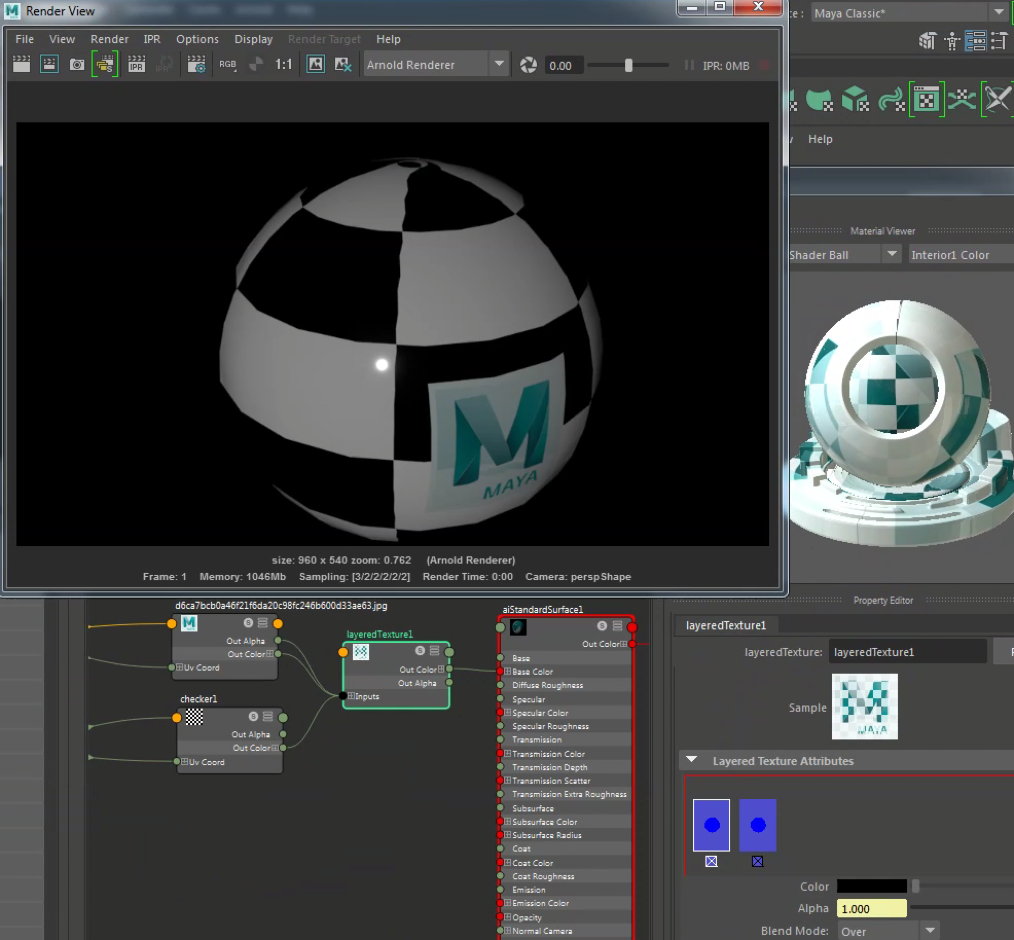 Solved: Combining logo texture with Arnold material? - Autodesk Community