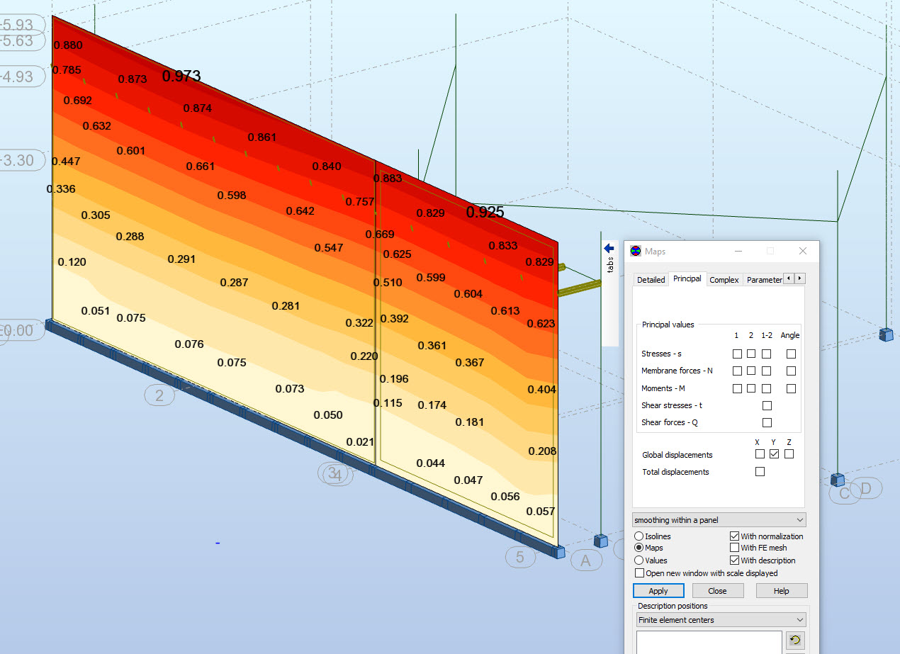Solved: Displacements_Sheet piles + Wale beam + Struts - Autodesk Community