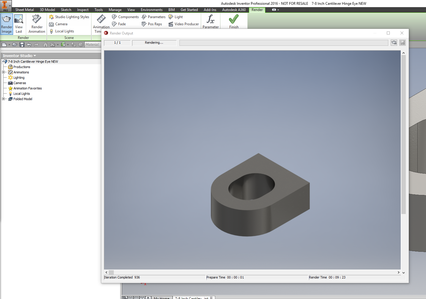 Inventor 2016 and Autocad 2016 crashing when rendering - Autodesk Community