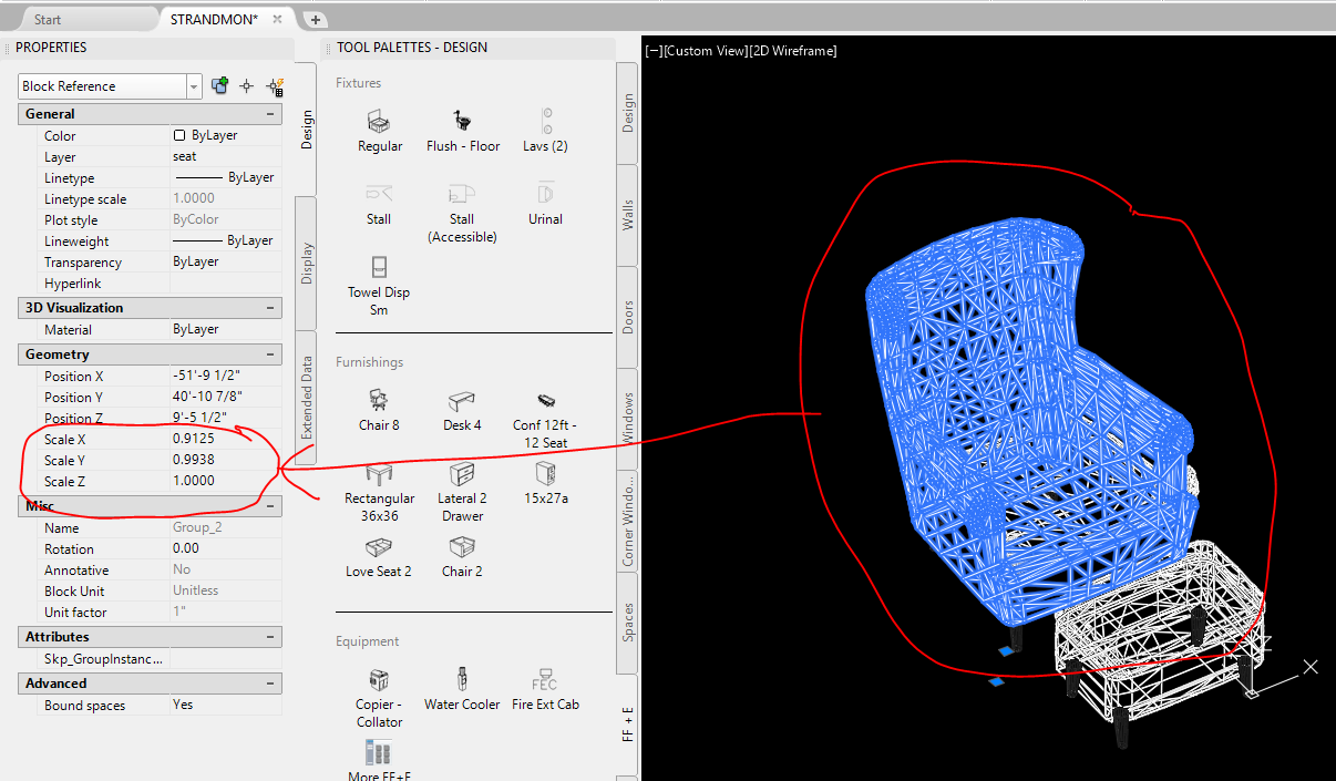 Incorrect mapping of imported SketchUp model - Autodesk Community
