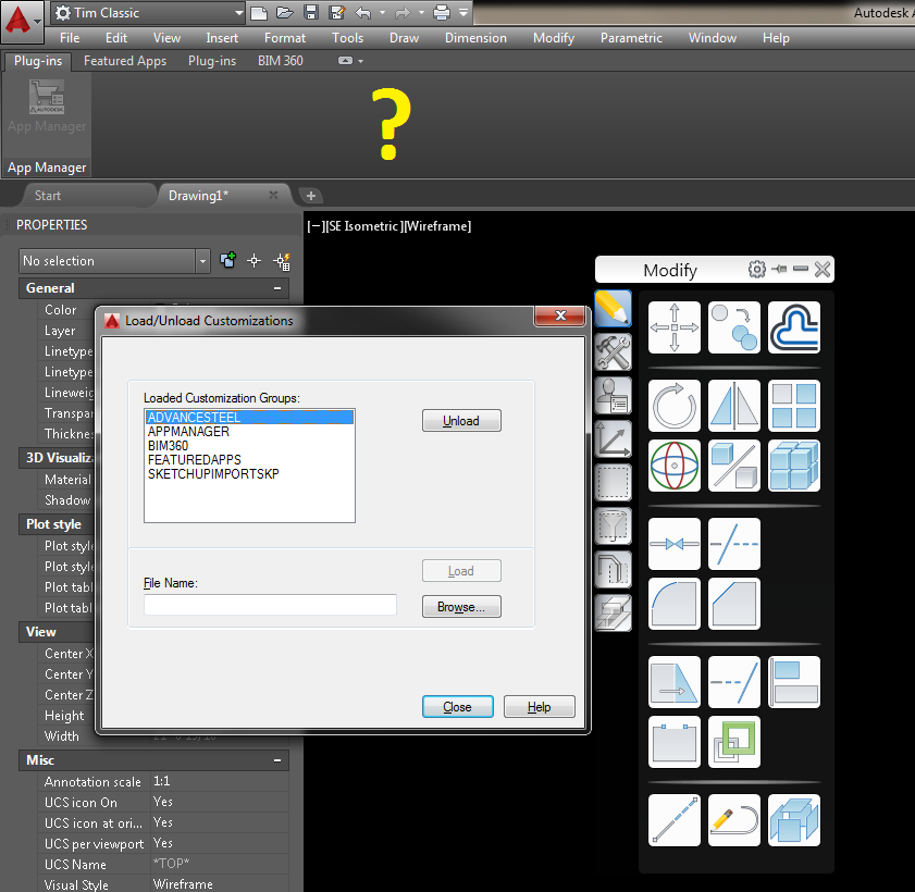 How do I load the Advance Steel menu? - Autodesk Community