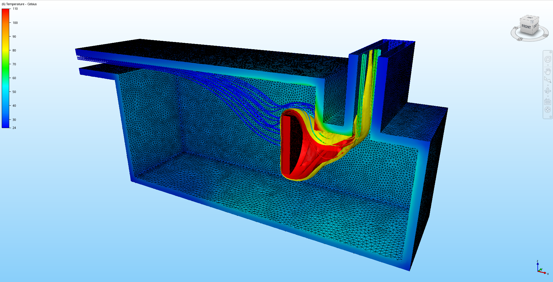 Fire simulation, radiation and temperature - Autodesk Community