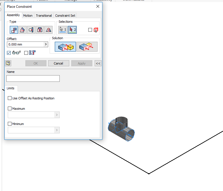 Solved: Unable to constrain parts to 3d sketch. - Autodesk Community