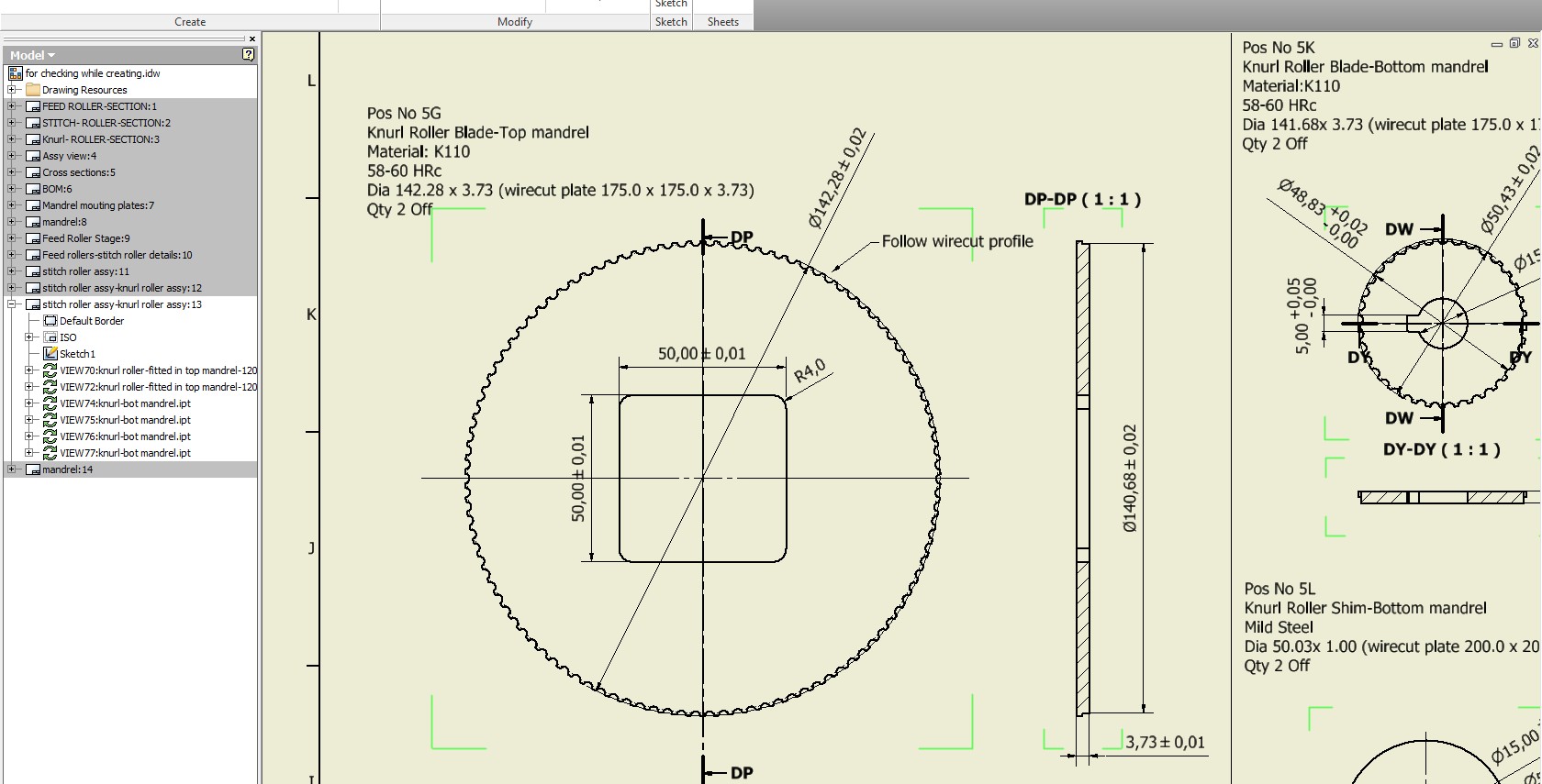 getting green recyle arrows and green corner indicators in .idw file ...