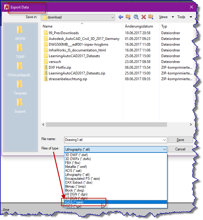 Solved: How to convert dwg to igs - Autodesk Community
