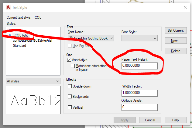 Problem using annotative text after changing the veiwport scale - Autodesk Community
