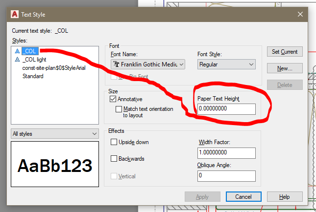 Problem using annotative text after changing the veiwport scale - Autodesk Community
