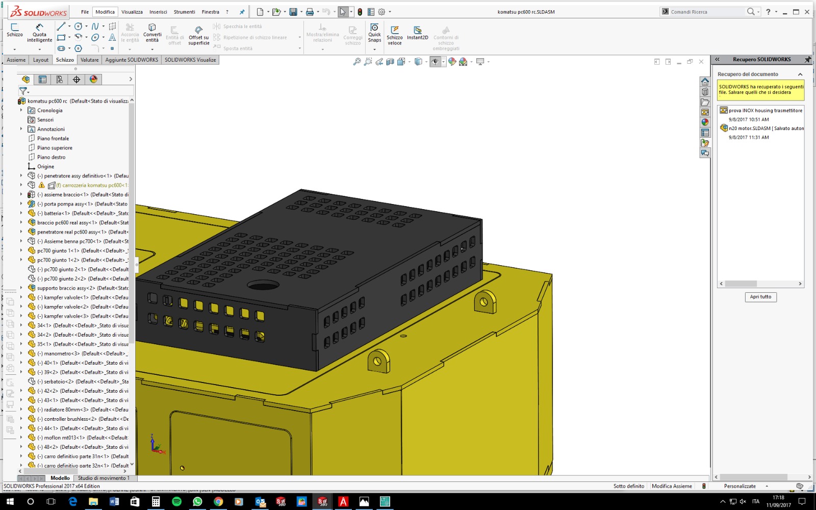 Solved: Need help creating a scale engine cover for a tractor - Autodesk Community