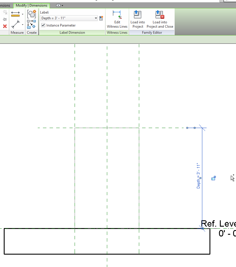Solved: Shape Handle Not Showing on Family Reference Plane - Autodesk Community