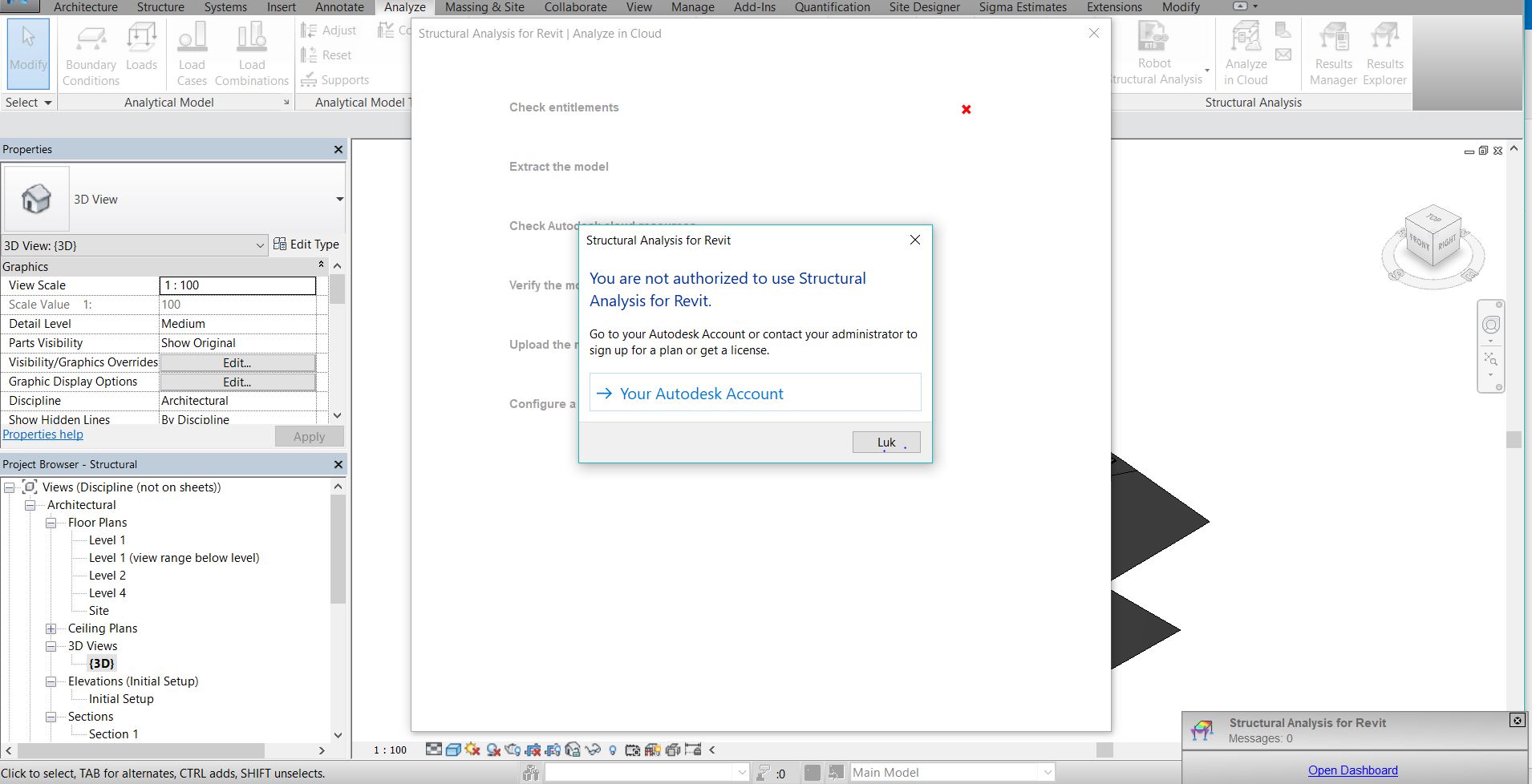 Revit 2017 Structure Analysis in Cloud - Autodesk Community