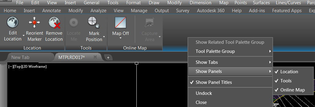 Solved: Geolocation ribbon missing - Autodesk Community
