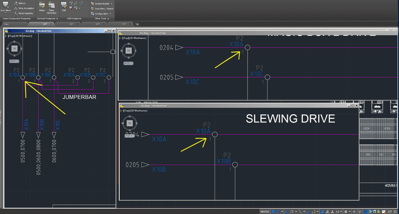 Displaying same terminal across different sheets in project - Autodesk ...