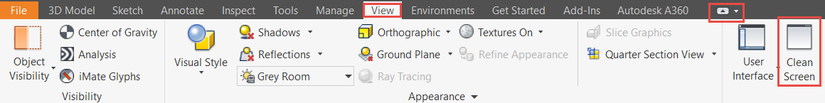 Solved: How do i get my default ribbon back in inventor 2018 - Autodesk Community