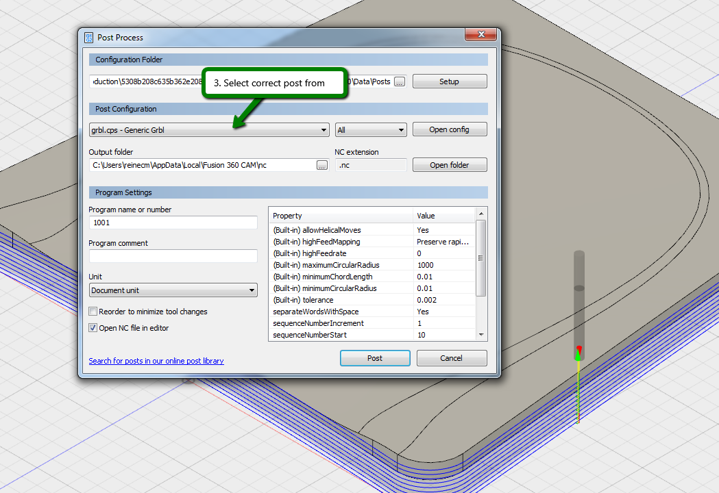 Solved: Will Fusion produce g code that I can use on my bobscnc e3 ...
