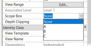 How to arrange the "Scope Box" list alphabetically? - Autodesk Community