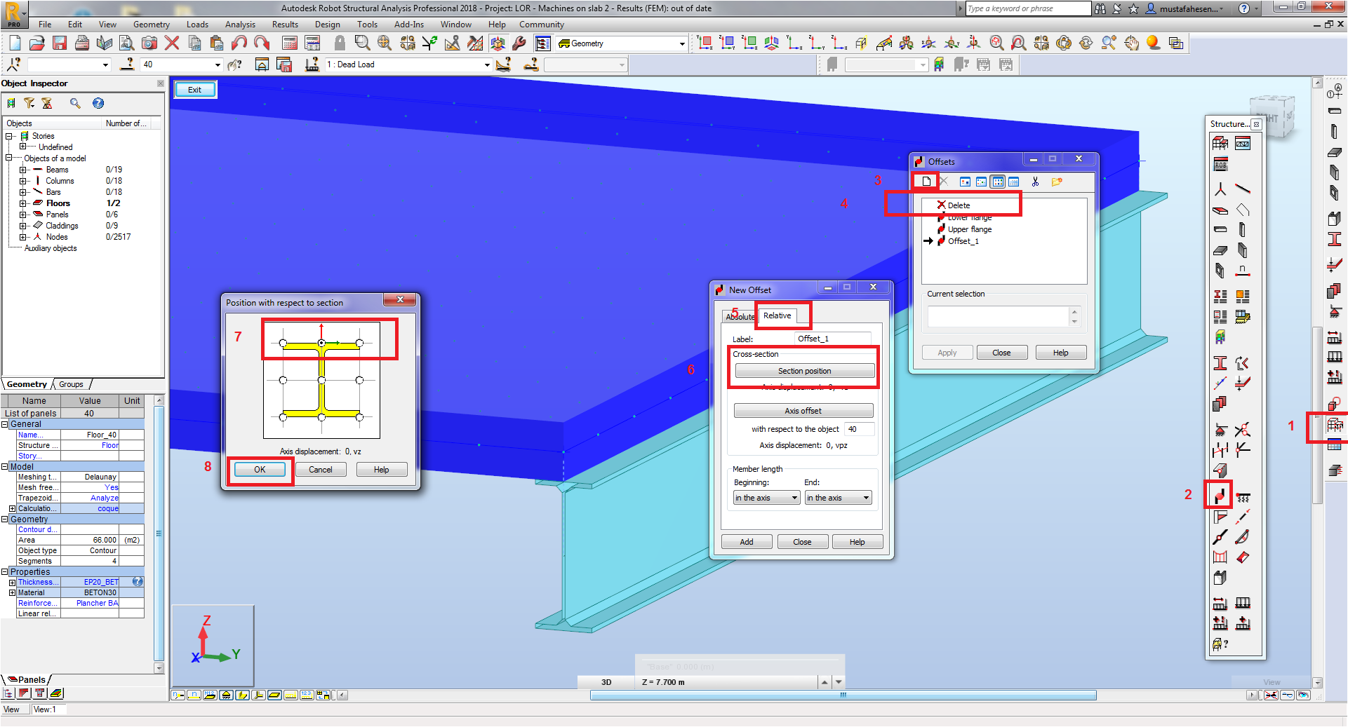 Composite beam & deck - Autodesk Community