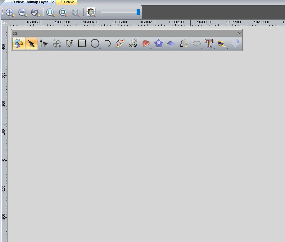 Artcam 2010 2D View ruler scale changed, vectors not visible - Autodesk Community
