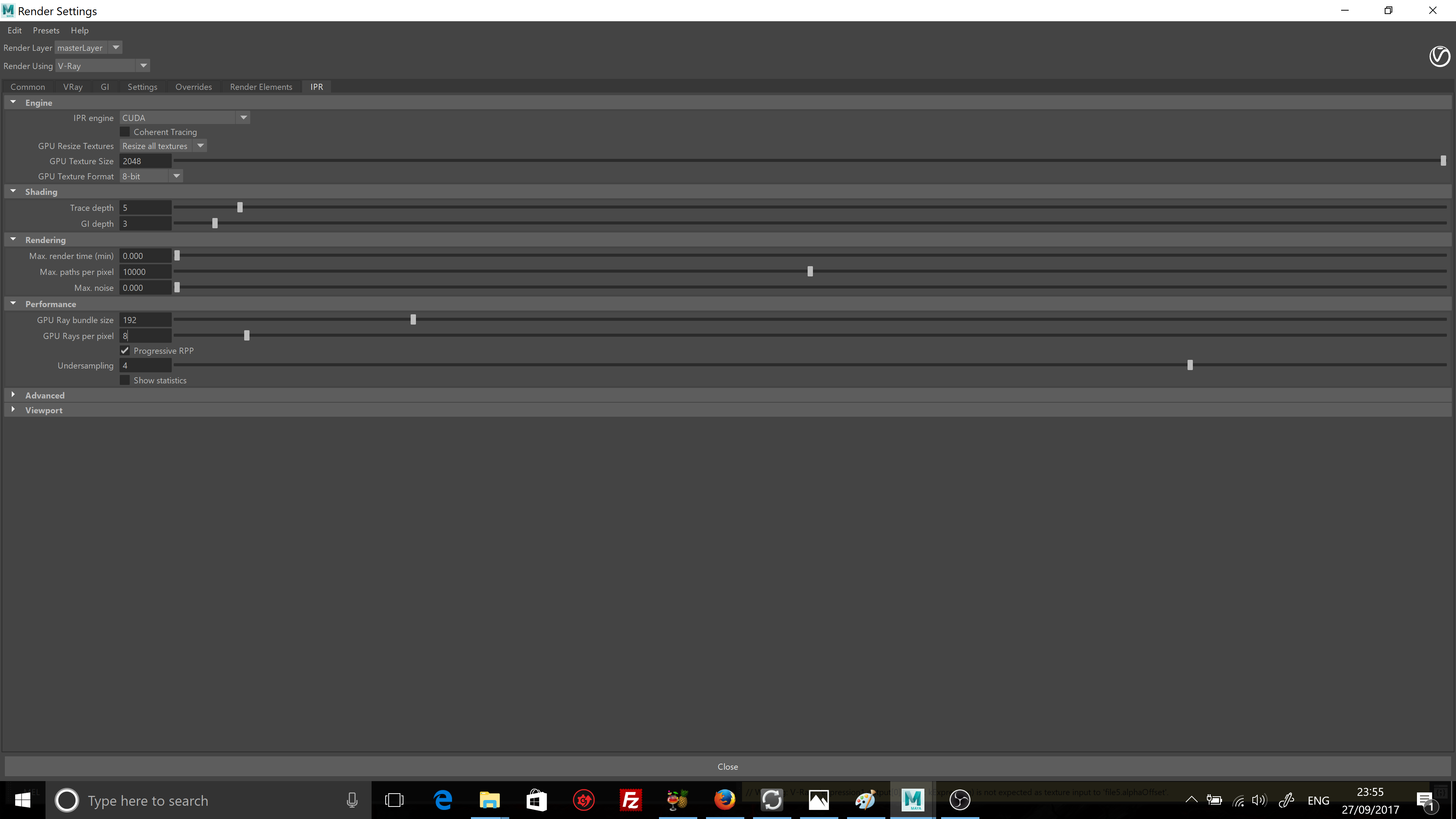 Solved: Field grass from paint effect disappear from Vray render - Autodesk Community