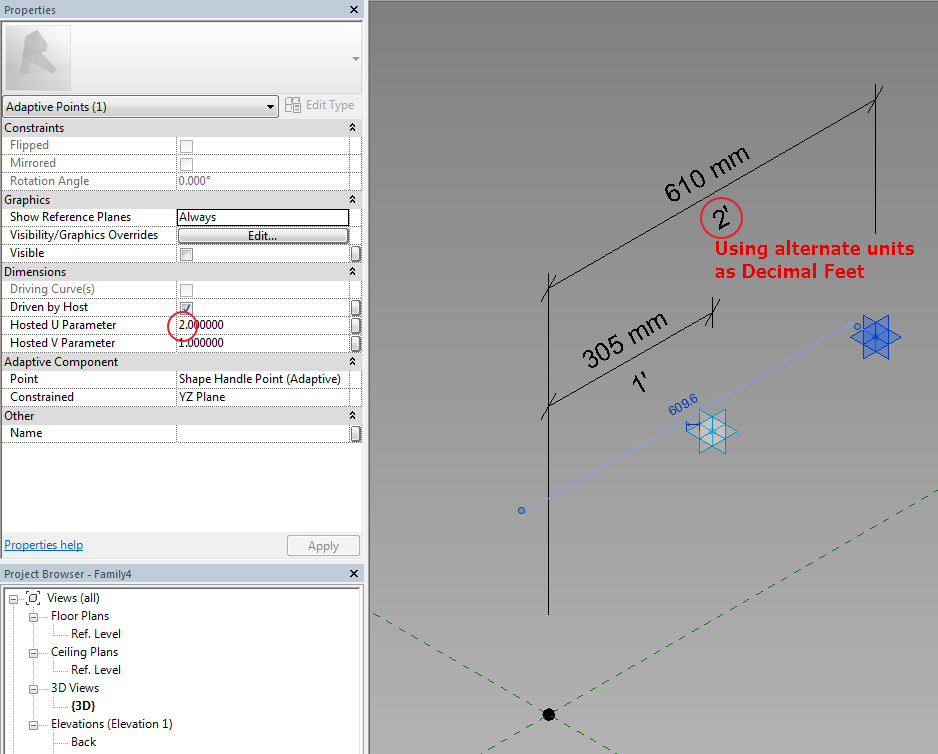 Solved: Hosted UV Parameter using imperial units? - Autodesk Community