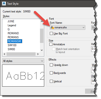 Solved: How to set the text style - Autodesk Community