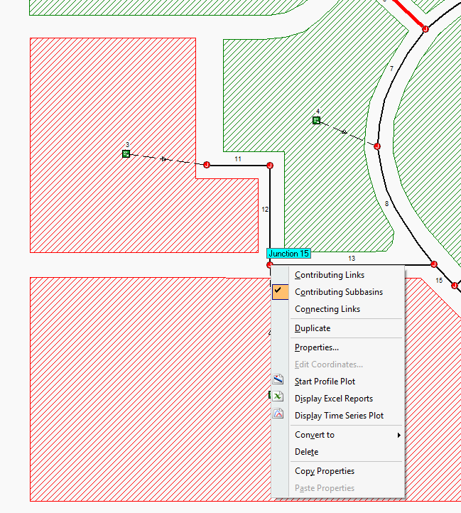 New to SSA - How to obtain total drainage area, peak flow, etc ...