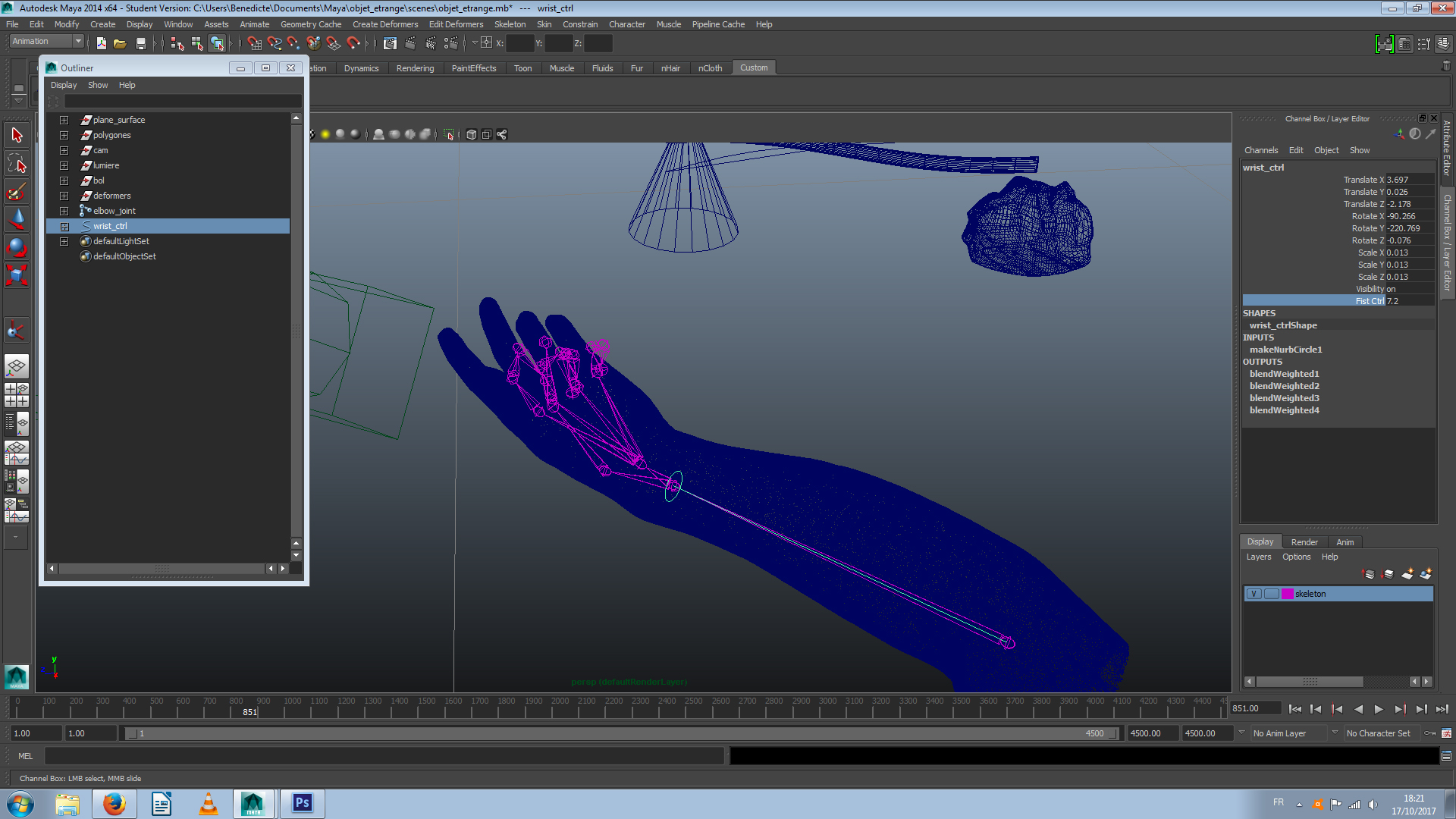 Maya Rigging