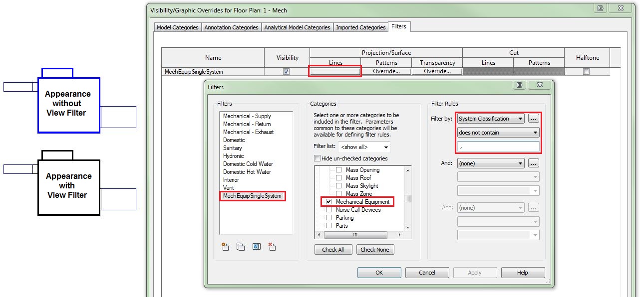Solved: Multiple filters and Clearances - Autodesk Community